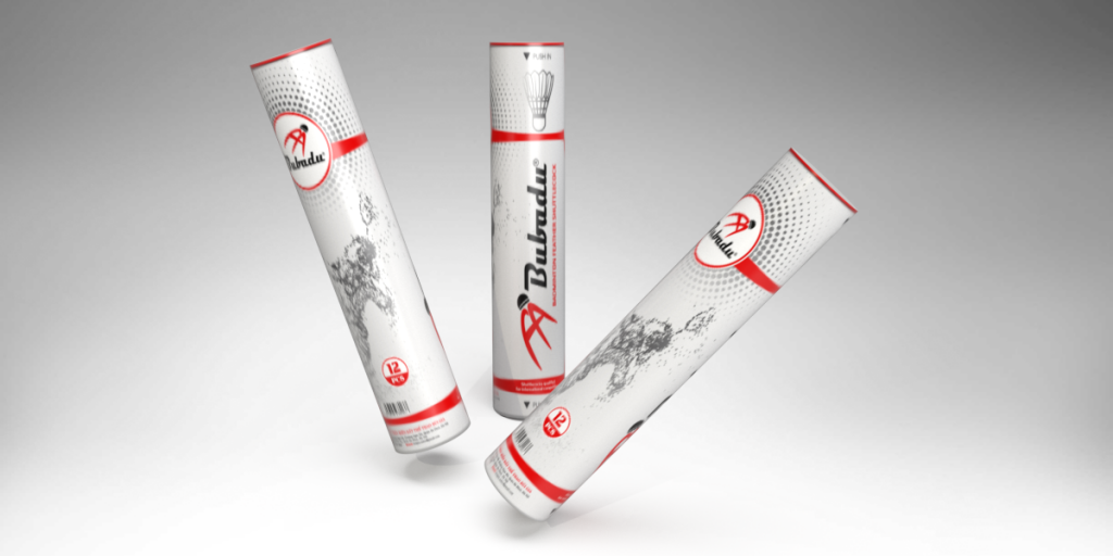 Thiết kế logo thương hiệu cầu lông Bubadu