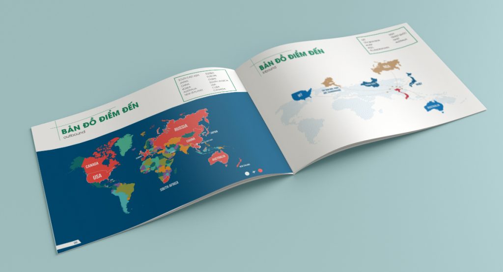 Thiết kế logo thương hiệu du lịch VNI Travel