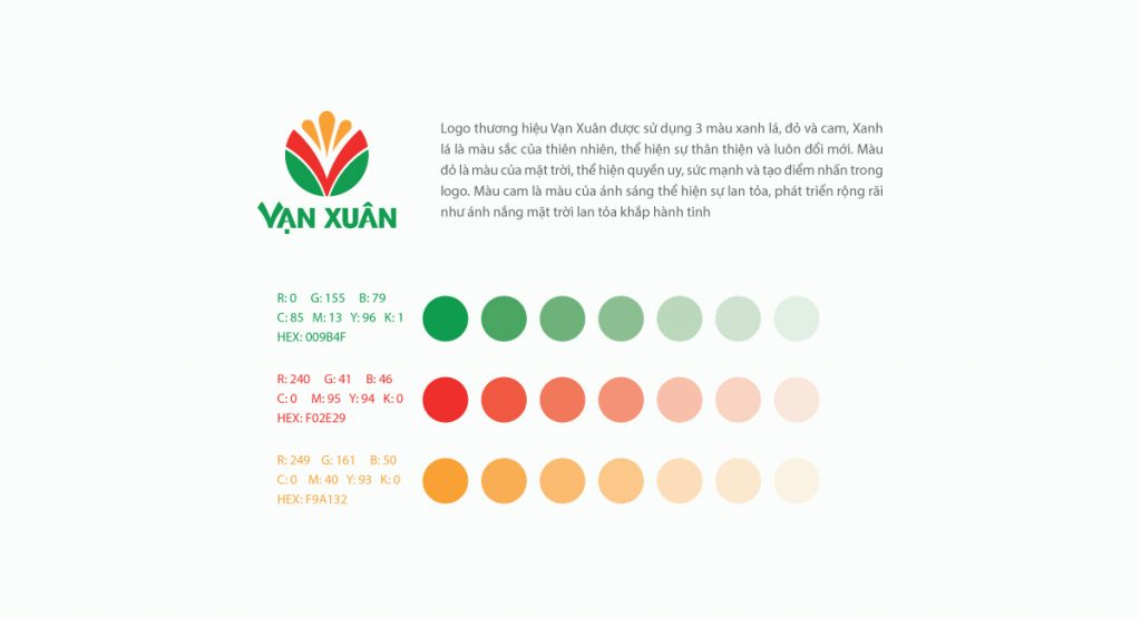 Thiết kế logo thương hiệu Vạn Xuân