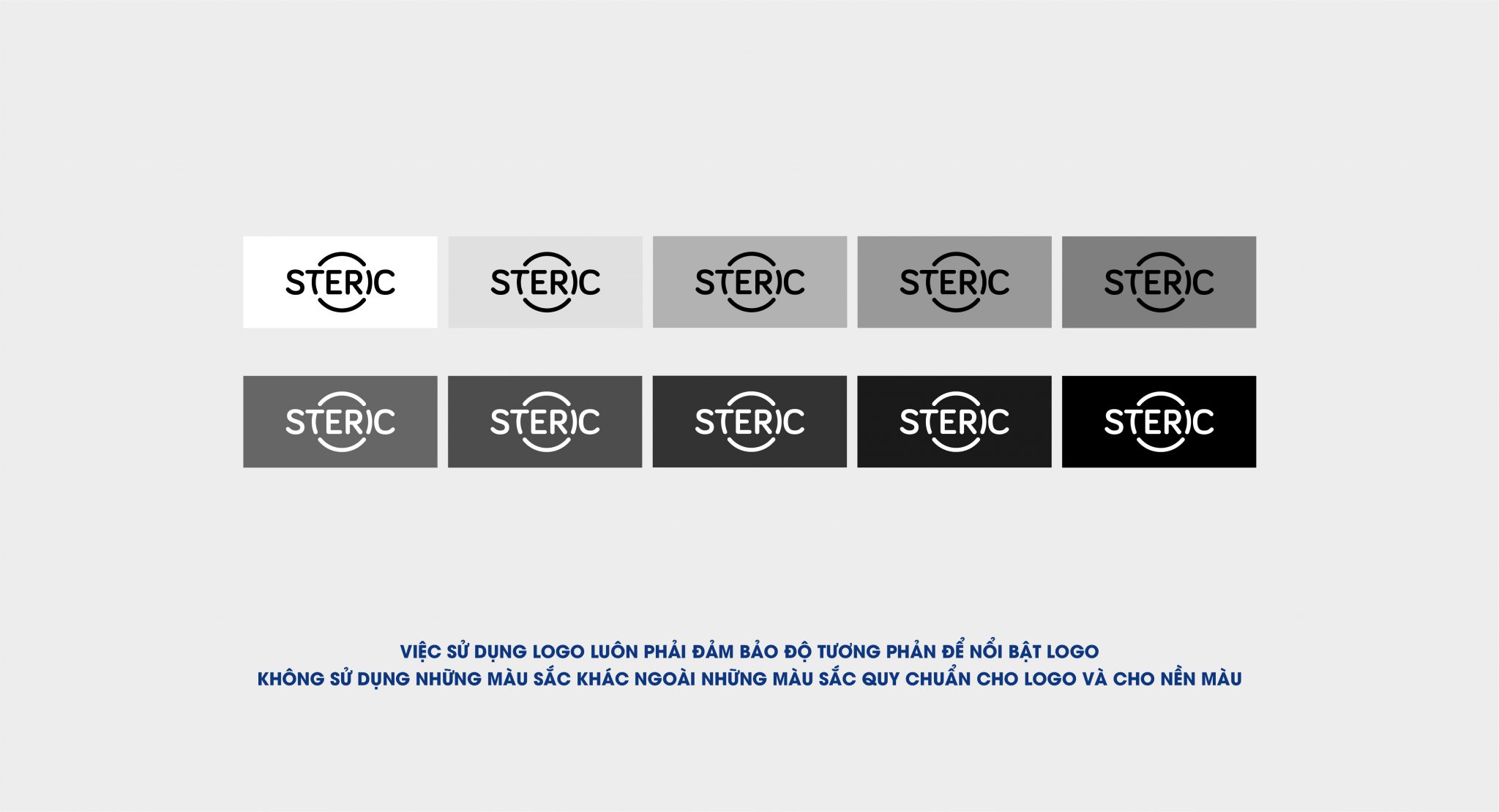 THIẾT KẾ LOGO STERIC