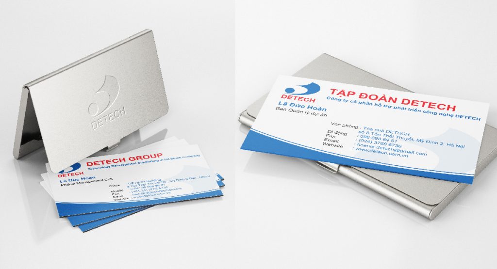 THIẾT KẾ LOGO DETECH